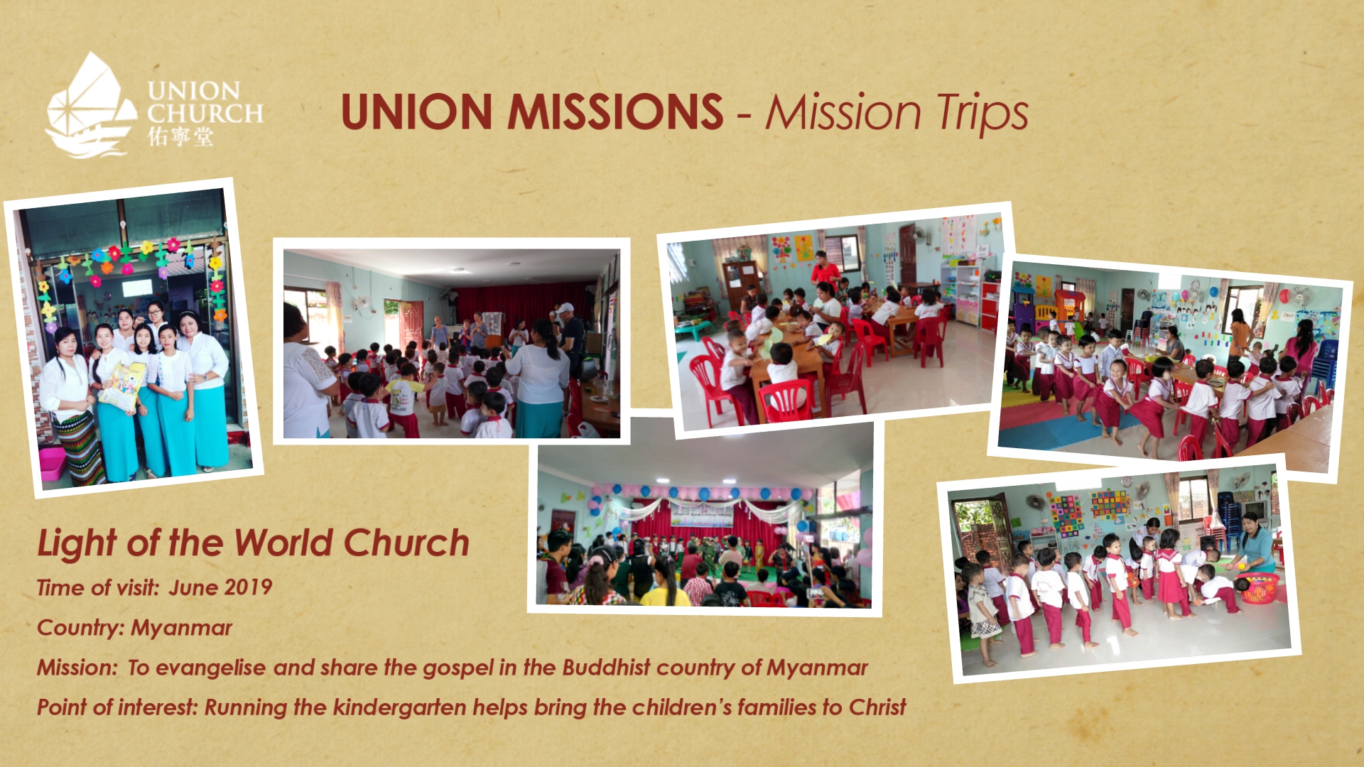 Missions | Union Church